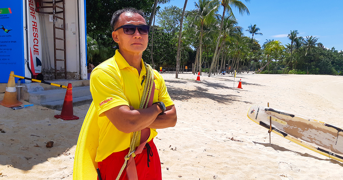 David Hui: Fit 55-Year-Old Beach Patrol Officer is an Inspiration
