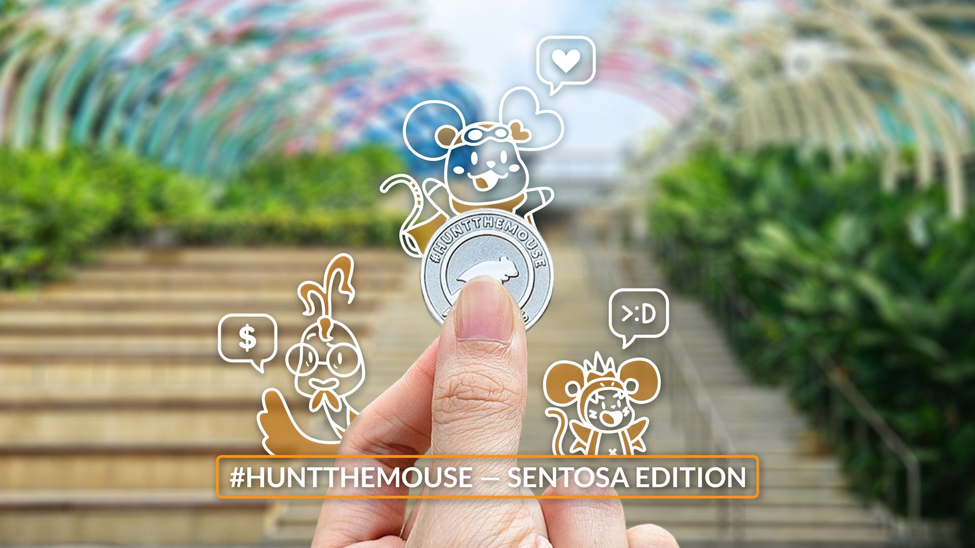 #HuntTheMouse: Sentosa Edition